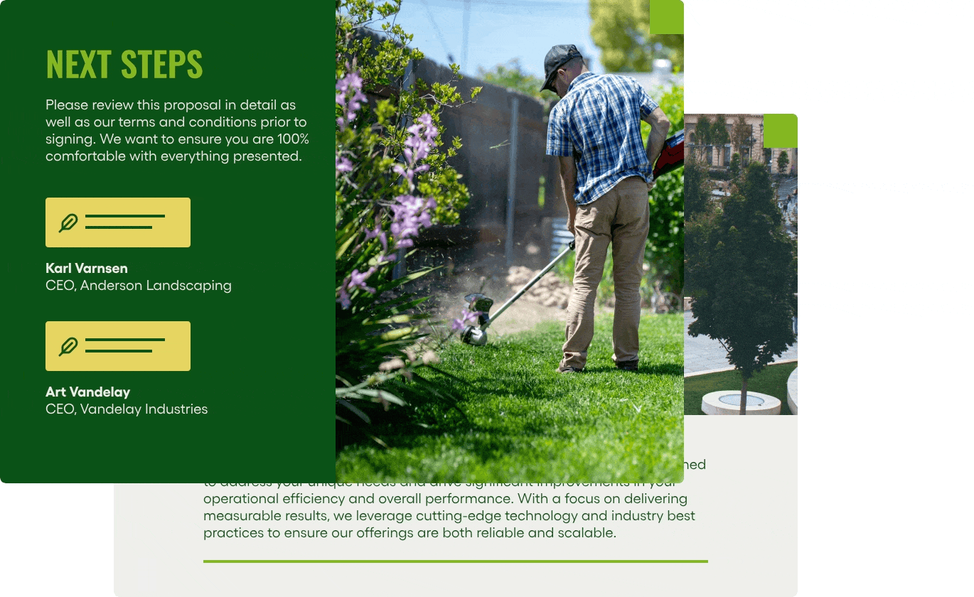 How to Write a Winning Landscaping Proposal | Proposify