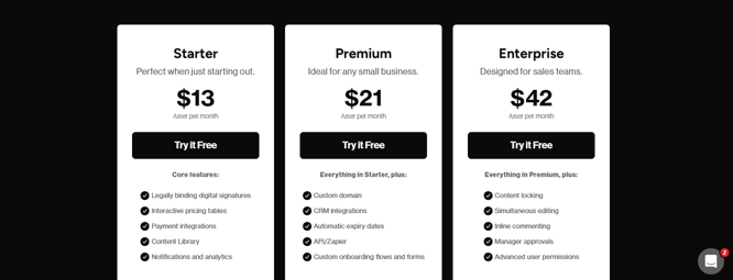 Our Guide to Better Proposals Pricing: Features, Pros, and Cons