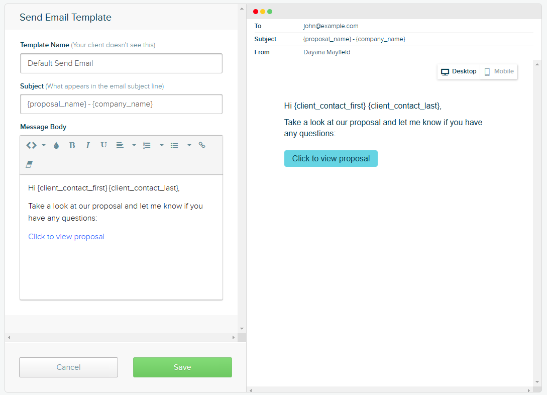 Emails for Proposal Submissions: 4 Methods With Samples | Proposify