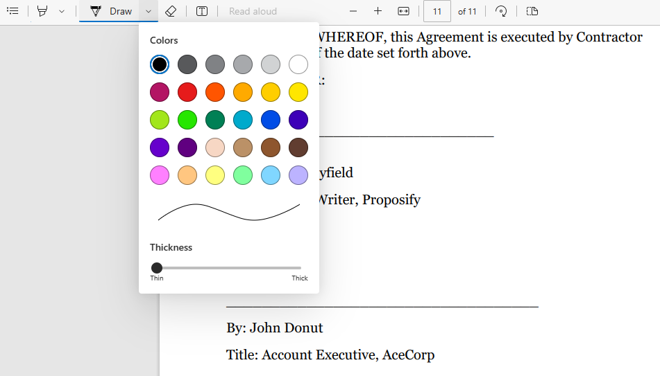 How to Add an E-Signature to a PDF Document [4 Easy Ways] | Proposify