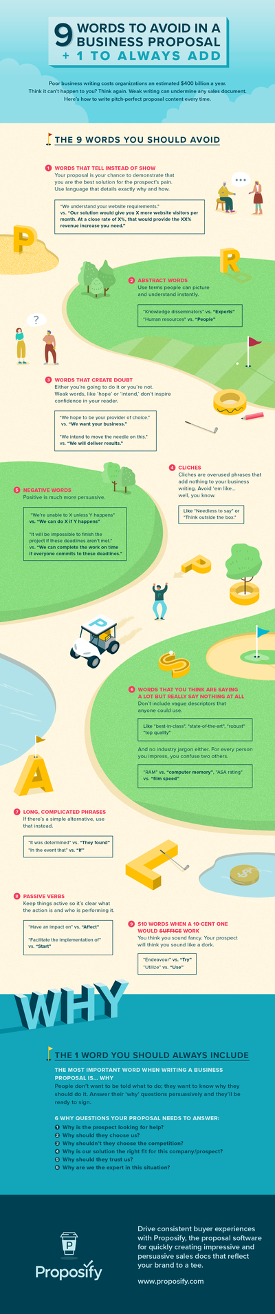 9 Words to Avoid in Proposals (+ 1 to Always Add) [Infographic]