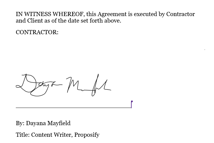 How to Insert a Signature in Word [4 Simple Methods] | Proposify