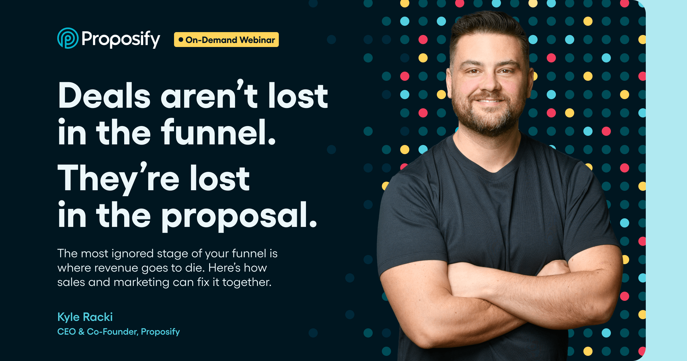 Proposify Webinar | Why Your Proposals Are Costing Your Deals